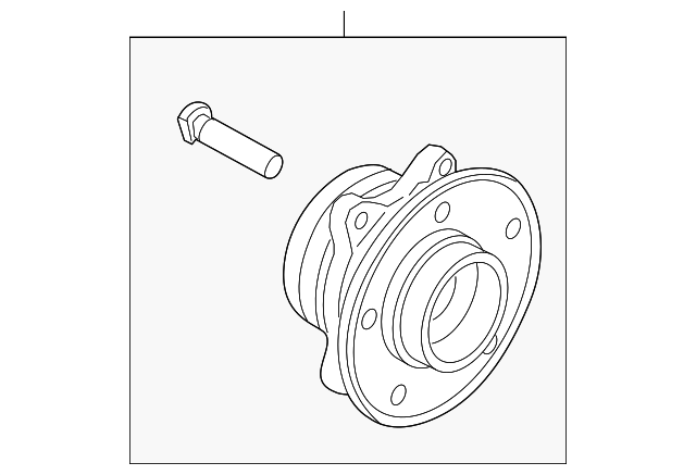 LB5Z-1104-E - Hub Assembly 2020-2025 Ford | Online Ford Parts Catalog