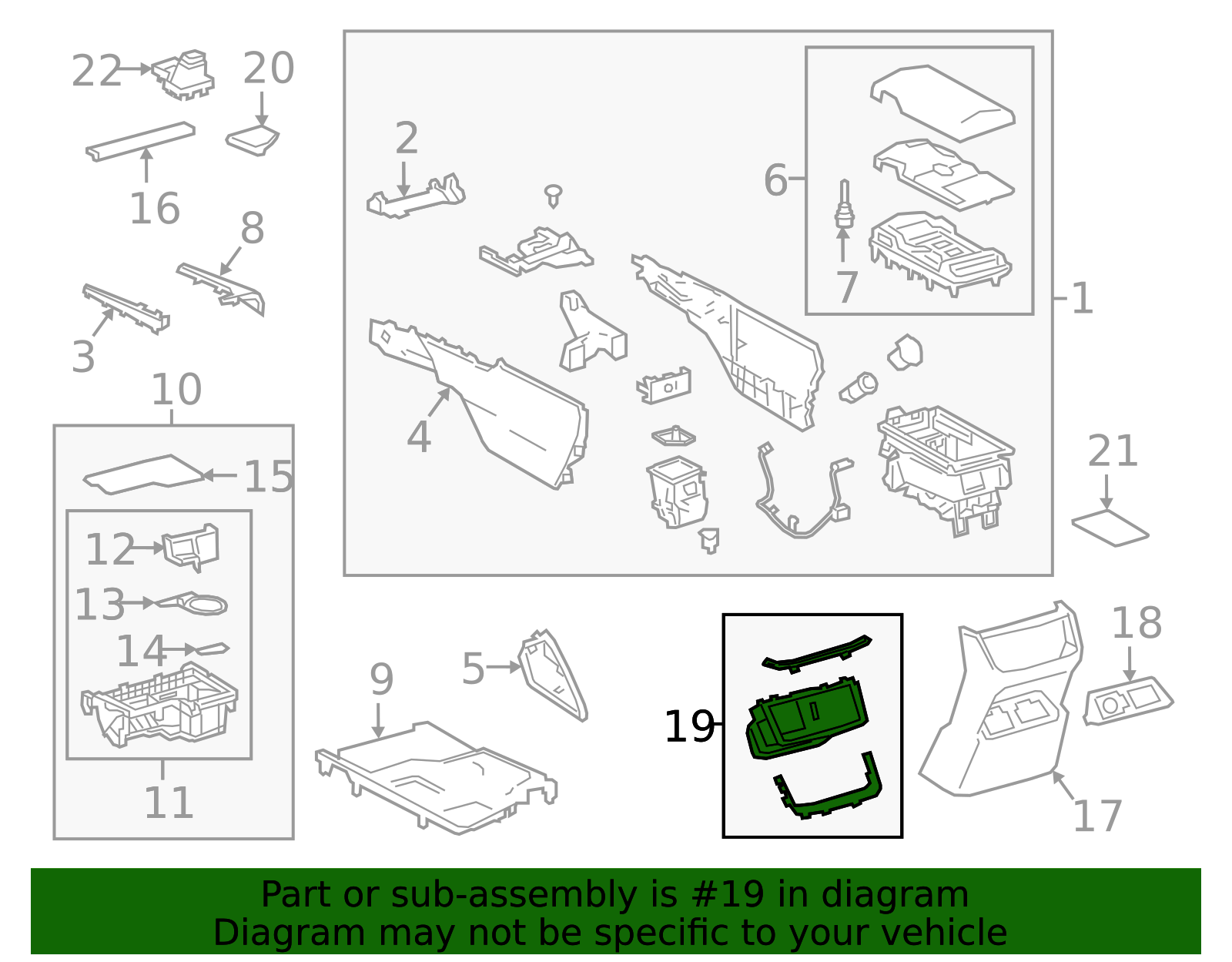 58860-33130-E0 - 2019-2022 Lexus - Air Vent Grille | My L Parts