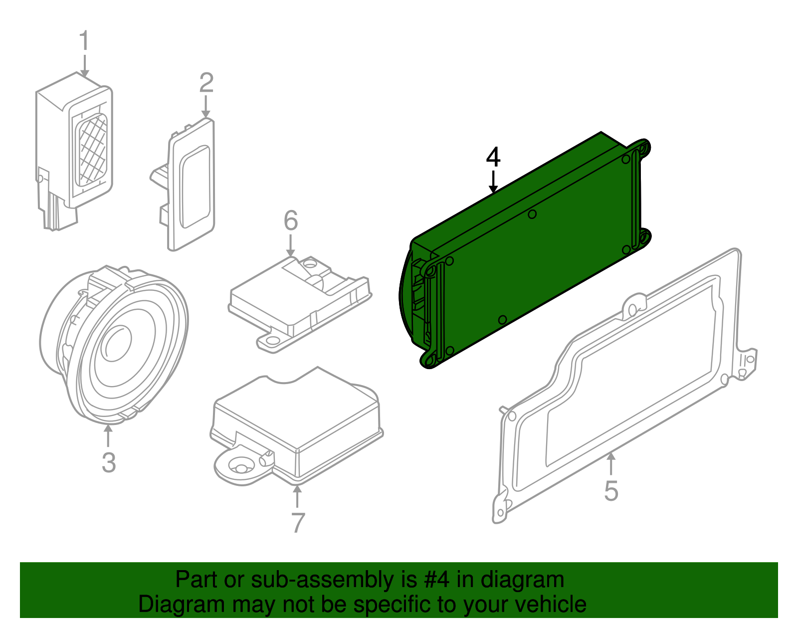 84102447926 - 2013-2014 BMW X6 Module (84-10-2-447-926) | BMW of South ...