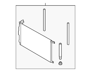 2021-2025 Hyundai Elantra Condenser 97606-AA000 | OEM Parts Online