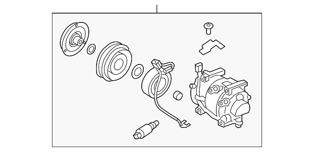 2021-2025 Hyundai Elantra Compressor Assembly 97701-AA100 | World OEM ...
