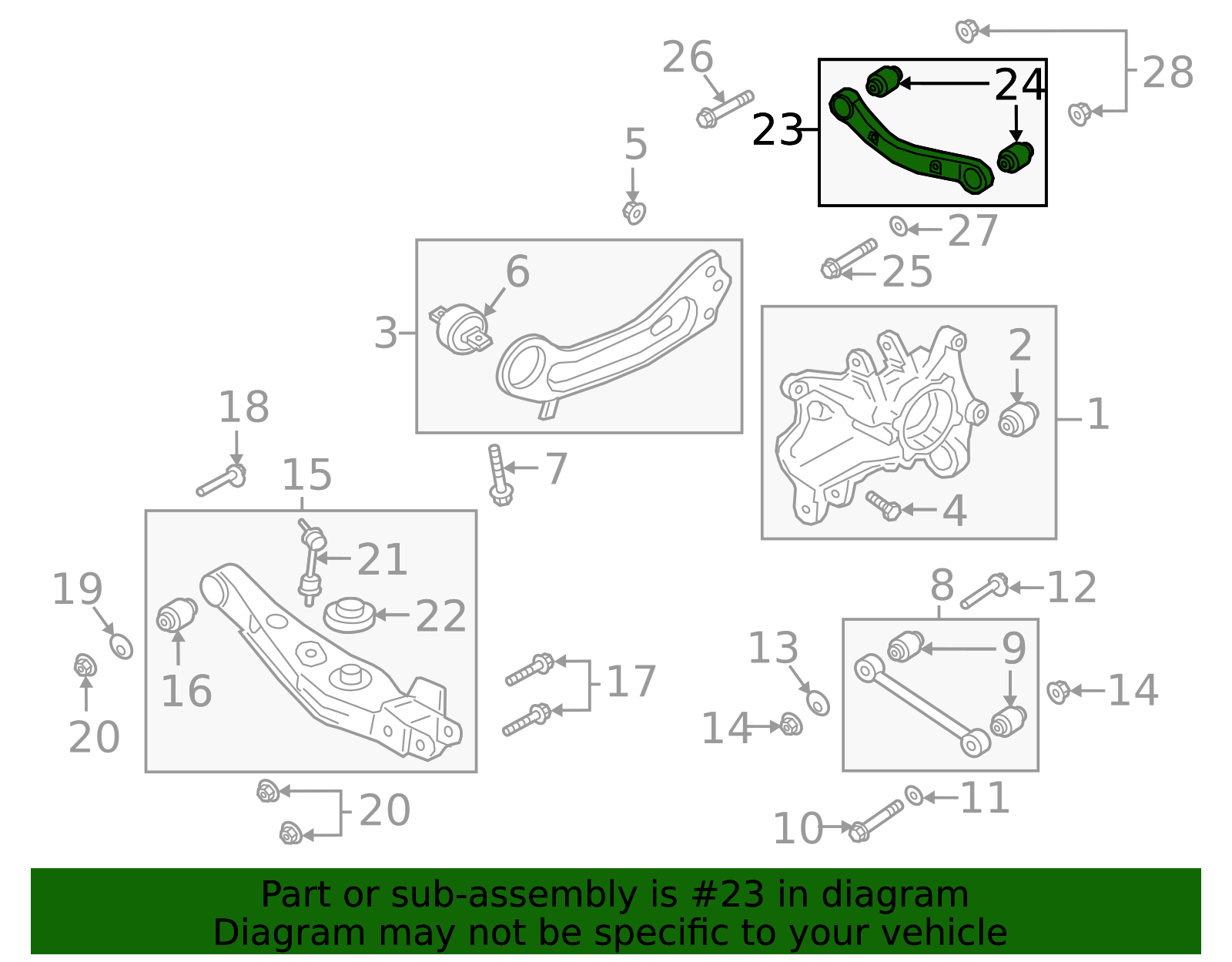 2021-2025 Hyundai Upper Control Arm 55120-P2000 | OEM Parts Online
