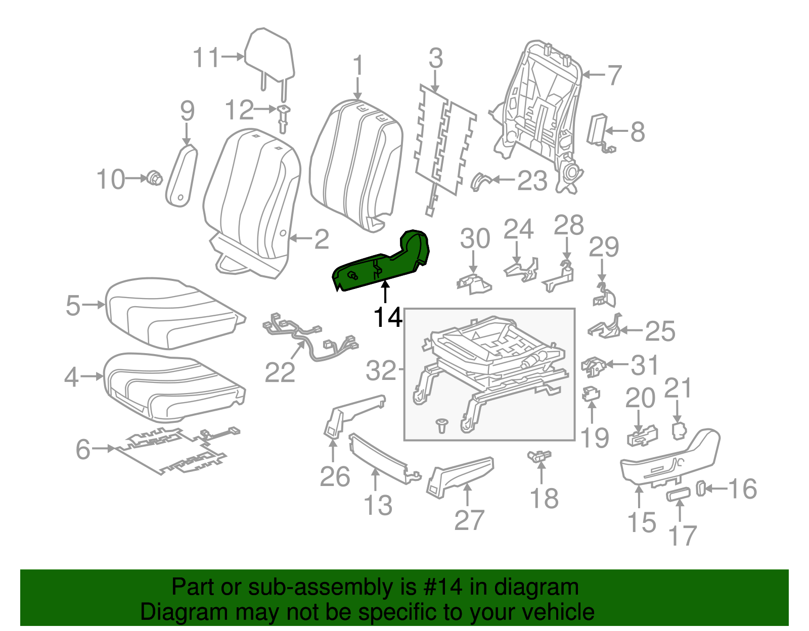 71862-08020-B1 - Cushion Shield 2011-2014 Toyota Sienna | Bam Wholesale ...