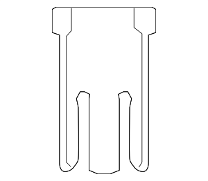 GU5Z-14526-K - Multi-Purpose Fuse - 2018-2026 Ford | Lasco Auto Parts