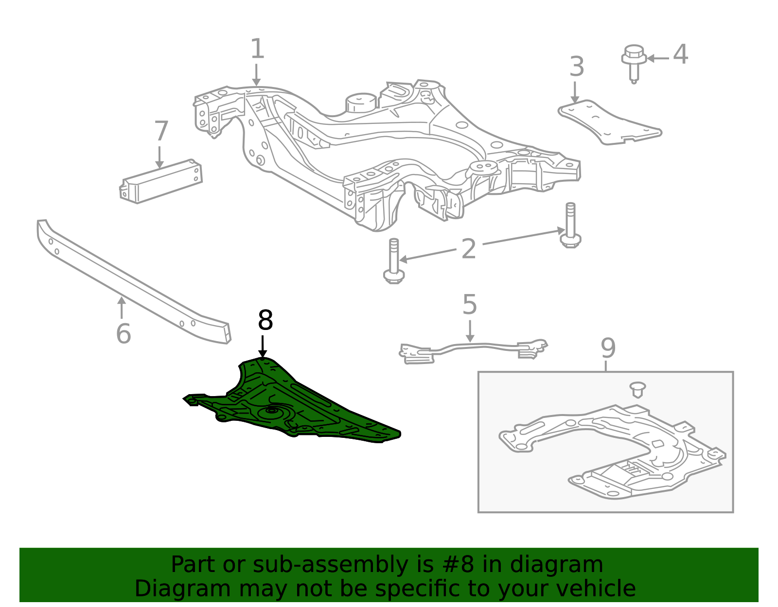 2008-2017 Lexus Radiator Support Splash Shield 51219-50030 | OEM Parts ...