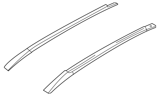 2010-2012 Hyundai Santa Fe Side Rail 87270-0W100 | World OEM Parts Hyundai