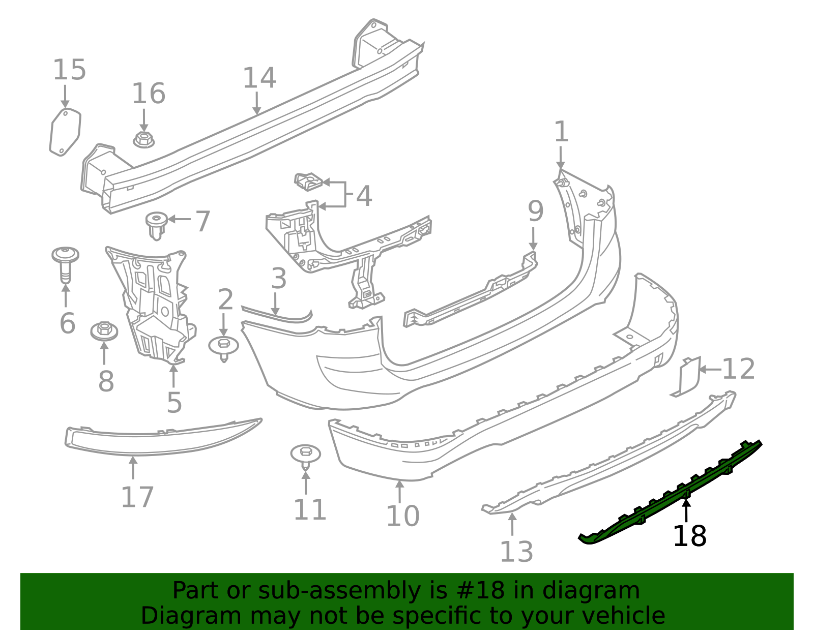 51-12-7-954-259 - Lower Panel 2020-2022 BMW X1 | BMW Auto Parts Warehouse