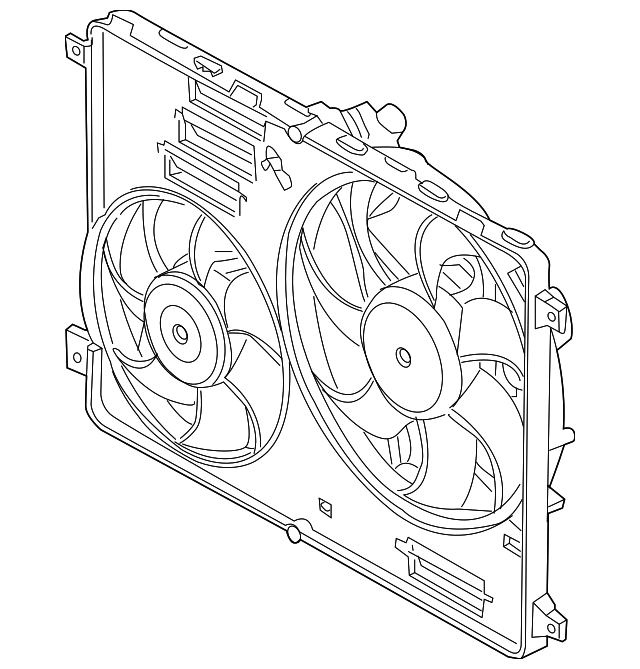 LR011905 - Fan Assembly - 2008-2012 Land Rover LR2 | Land Rover Lake Bluff
