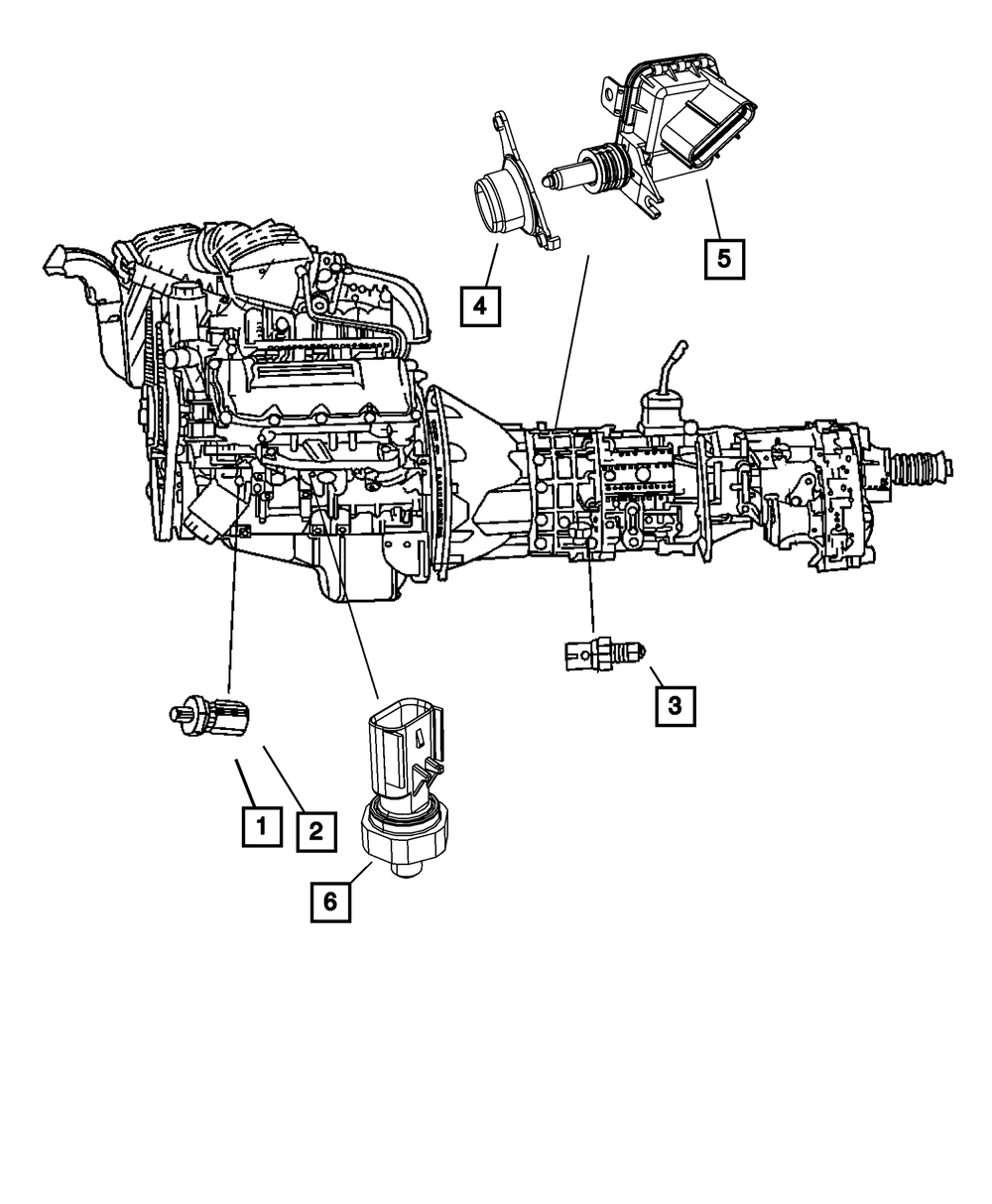 68644730AA - Oil Pressure Switch 2002-2026 Mopar | The Official Mopar ...