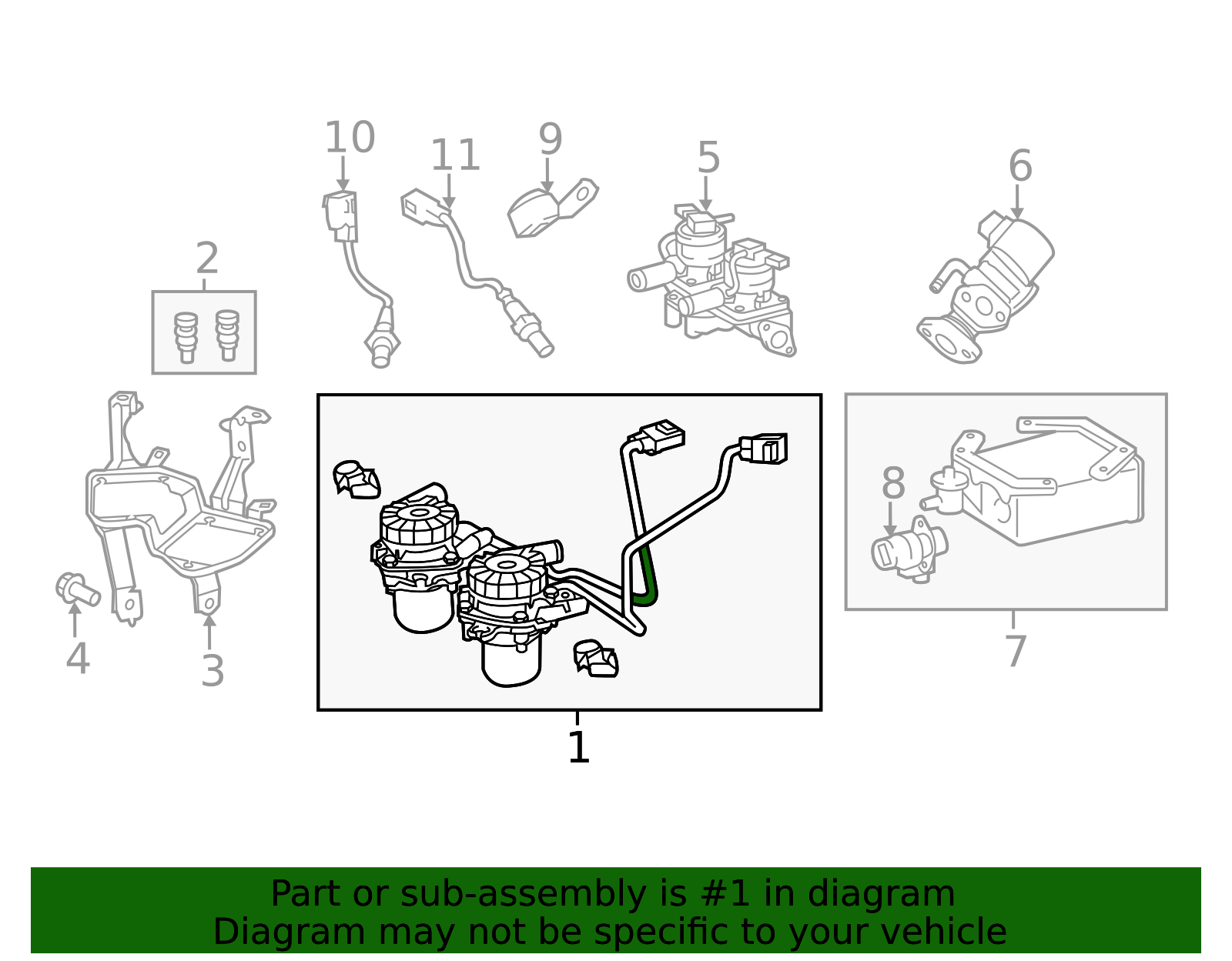 17610-0S030 - High-Quality Secondary Air Injection Pump for 2011-2022 ...