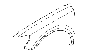 83A-821-022 - Fender 2019-2025 Audi Q3 | Audi OEM Parts Guy