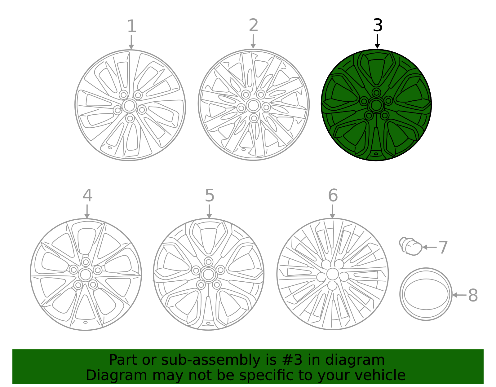 4261A-50280 - 2018-2020 Lexus - Wheel, Alloy | My L Parts