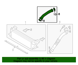 13718672108 - 2012-2016 BMW Duct (13-71-8-672-108) | BMW of South ...