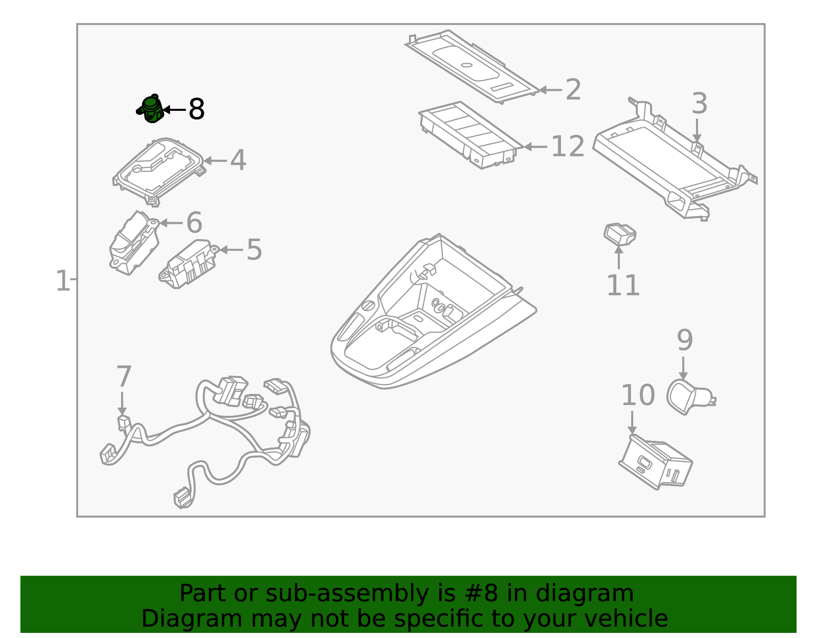 93500-K0000 - Power Switch 2020-2023 Kia Soul | Kia.Parts Store