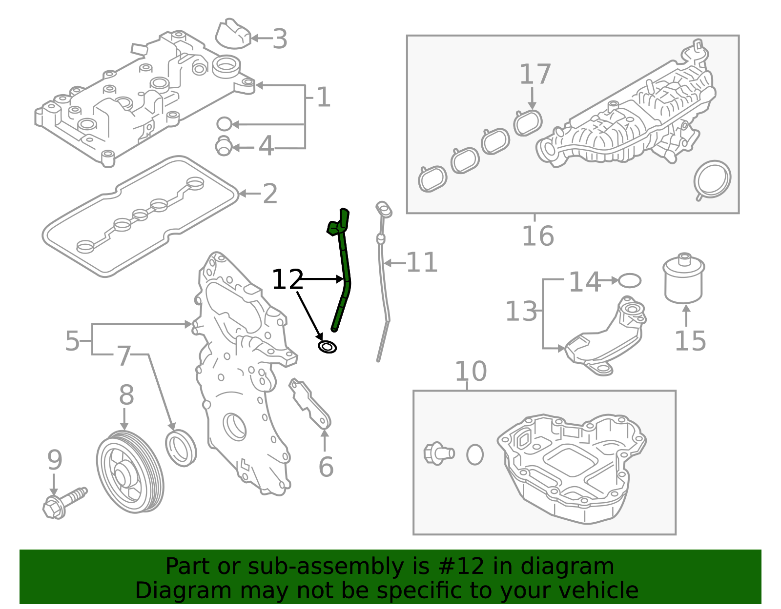 11150-5NA0A - Guide Tube 2019-2025 Nissan | Nissan Parts & Accessories ...