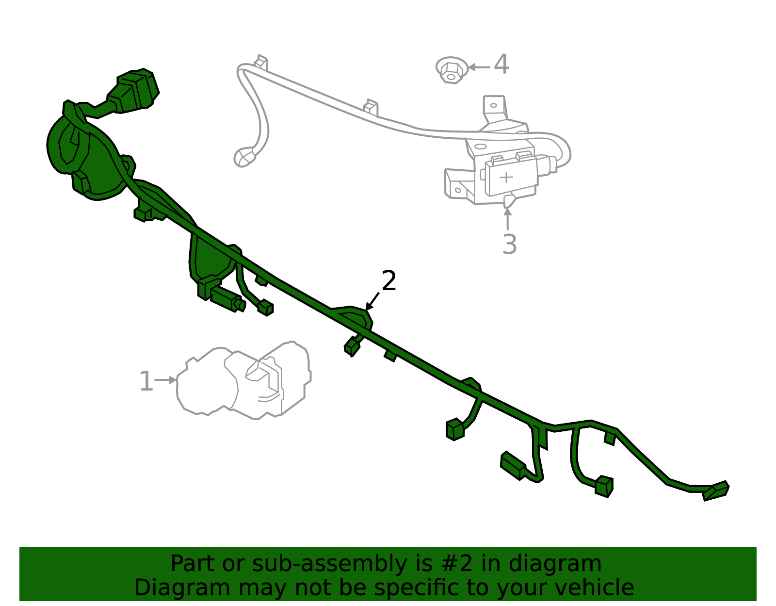 Hyundai - 91890-S8570 - Wire Harness - 2023-2025 Hyundai Palisade | OEM ...