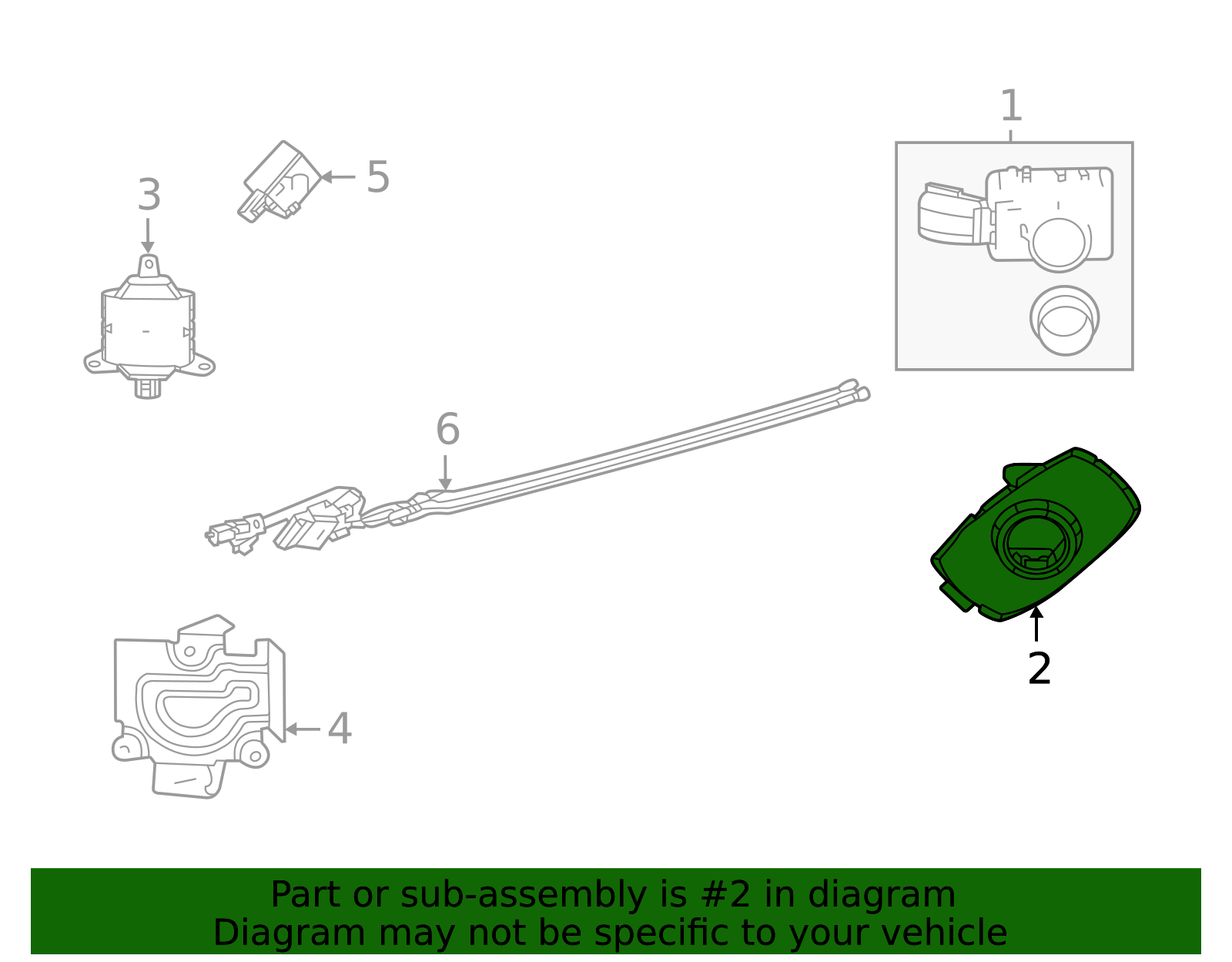 89348-42230-C0 - 2021-2024 Toyota - Park Sensor Retainer | Toyota Parts ...
