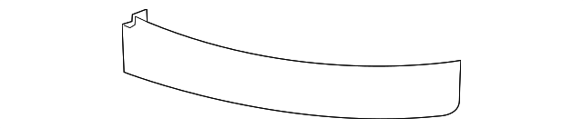 2016-2019 Chevrolet Corvette Front Bumper Fascia Air Deflector 84308943 ...