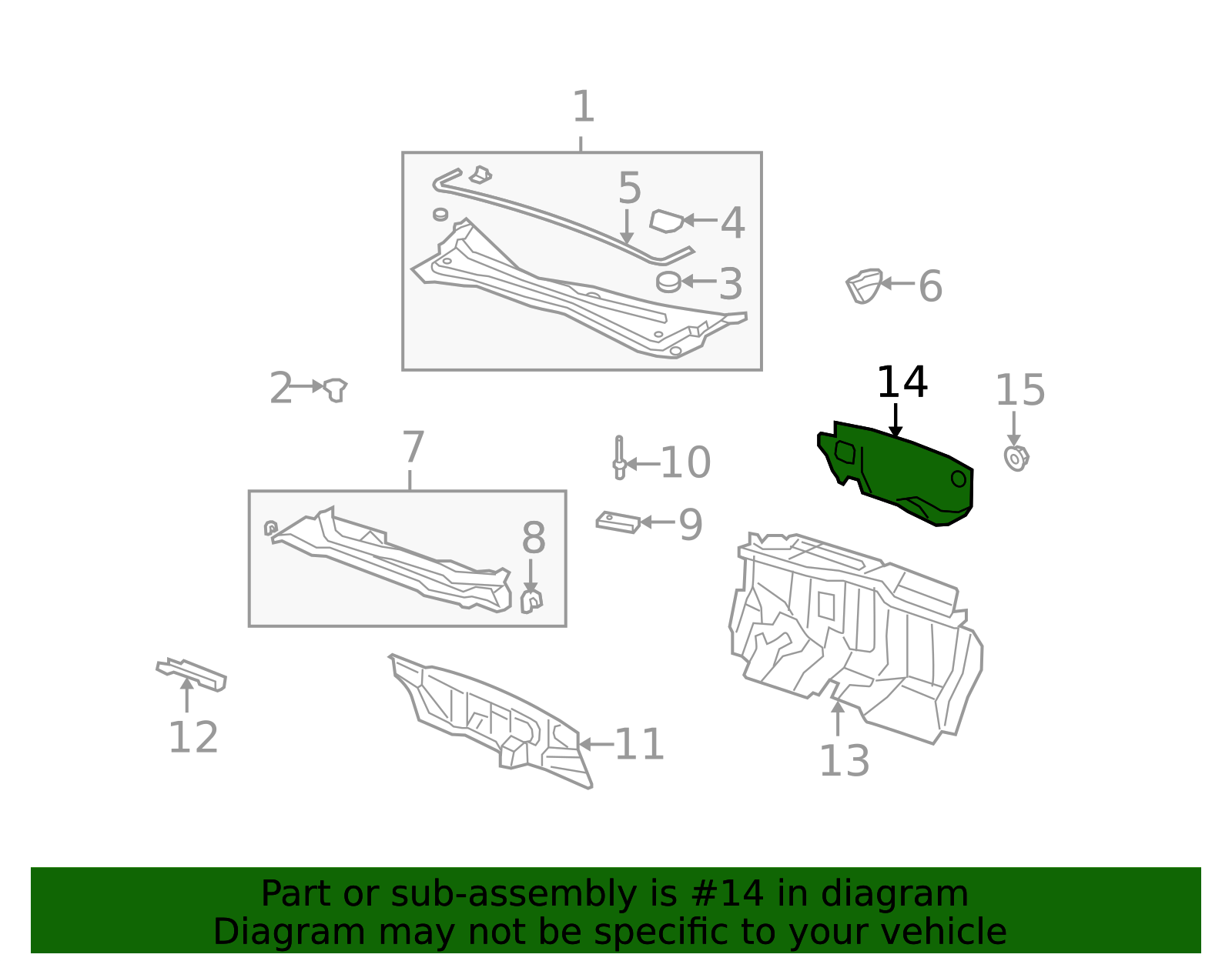 74251-STX-A01 - High-Quality Lower Insulator for 2010-2013 Acura MDX ...