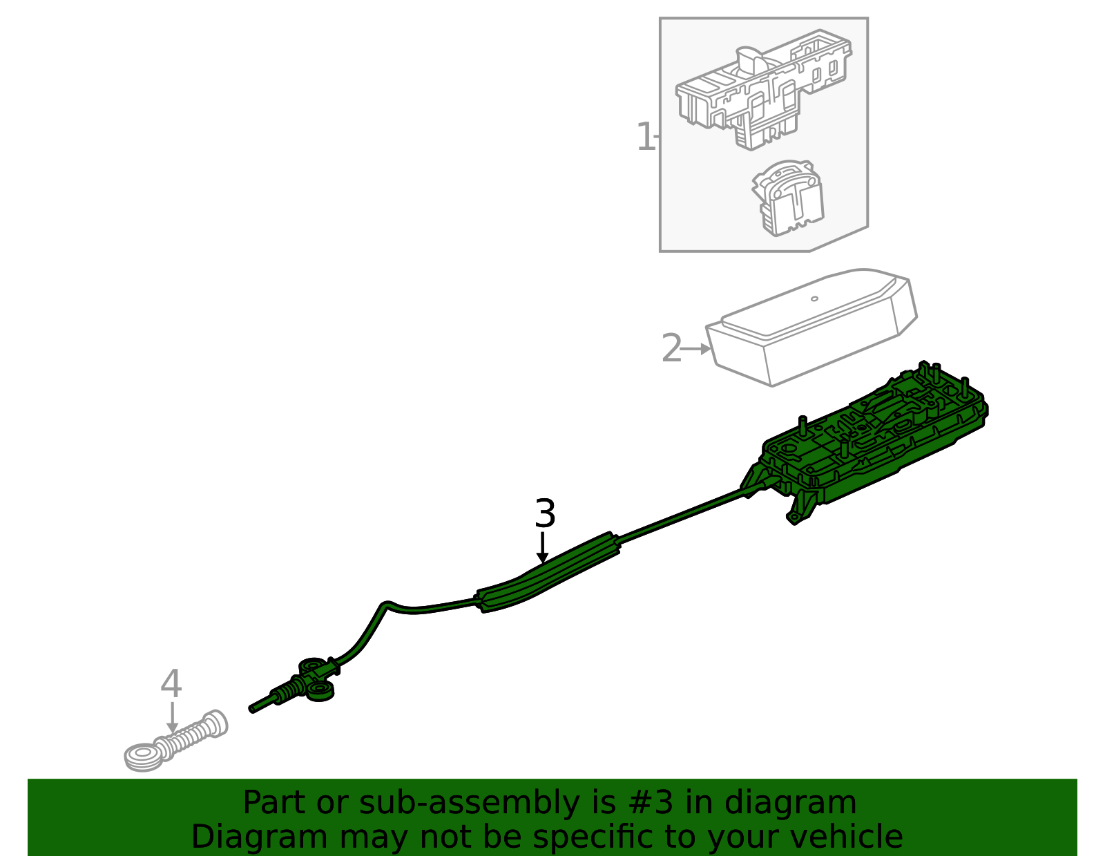 2022-2025 Audi Shifter Assembly 5WA-713-033-CD | Audi USA Parts