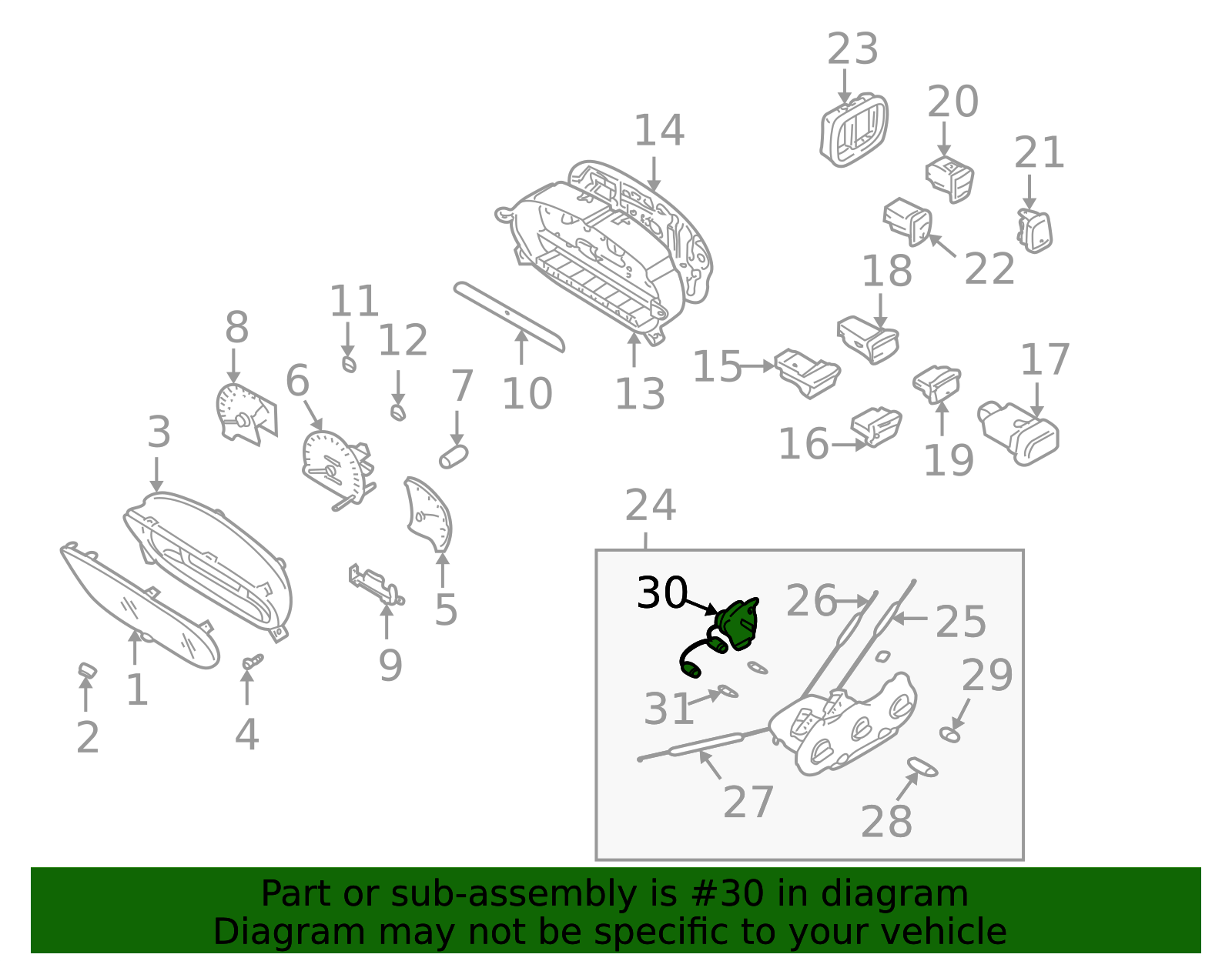 97258-25100 - Blower Motor Switch 2000-2005 Hyundai Accent | Group 1 ...