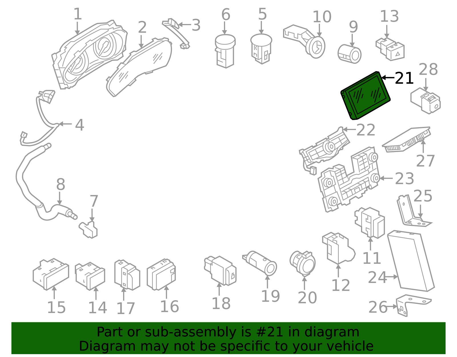 28091-6JL0C - High-Quality Display System for 2021-2024 Nissan Armada ...
