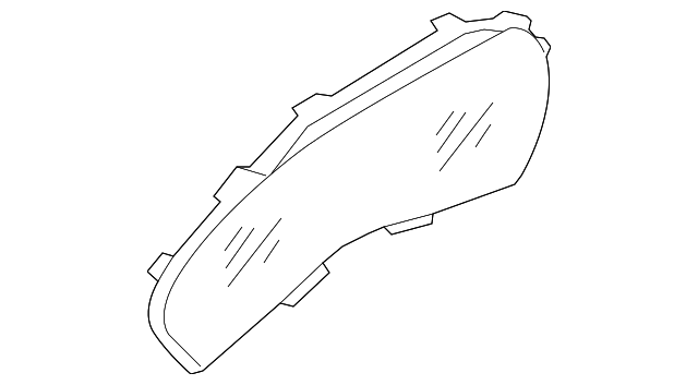 2021-2024 Nissan Armada Lens 24813-6JF0A | Nissan Parts OEM