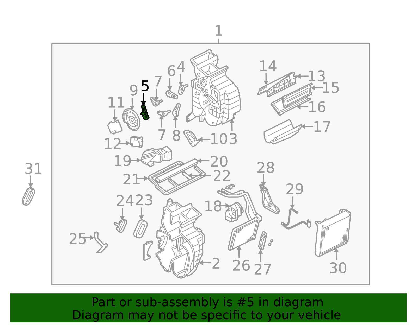 2004-2009 Kia Lever 97152-2F200 | OEM Parts Online