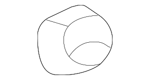 2011-2025 Toyota Fuel Door Cushion 90541-06069 | OEM Parts Online