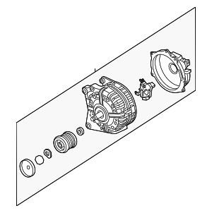 06L-903-027-X - Alternator 2018-2020 Audi Q5 | Audi OEM Parts Guy