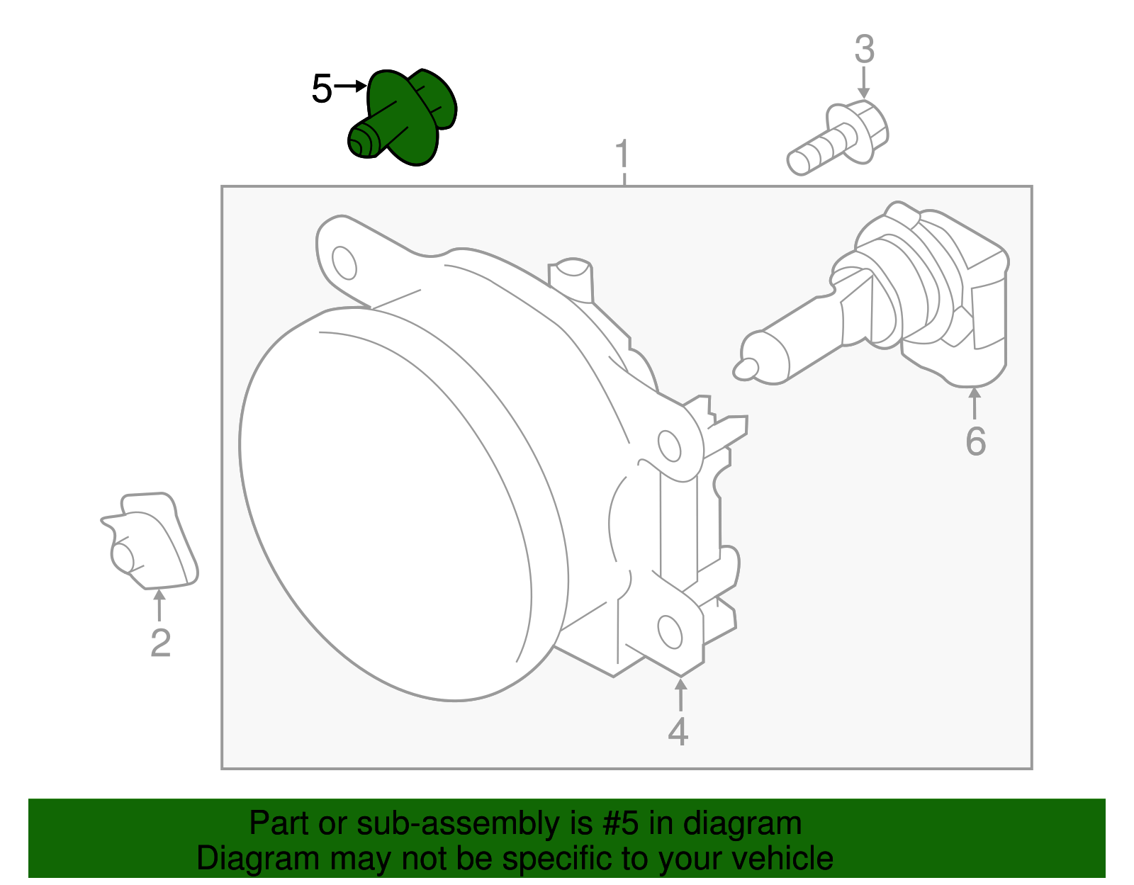 909310002 - Fog Lamp Assembly Rivet 2014-2023 Subaru | Subaru Factory ...