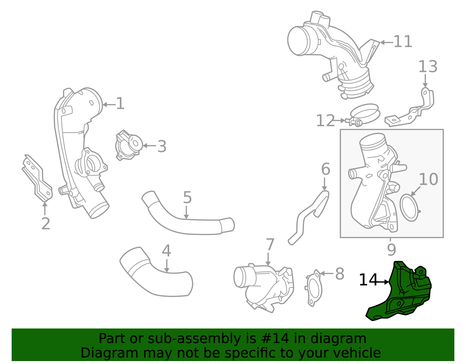 2022-2025 Toyota Heat Shield 12601-F4010 | MotorMotor