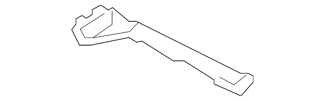 71593-TGG-A01 - Spacer R Rear Bumper Side - 2017-2020 Honda Civic ...