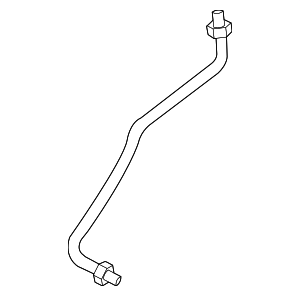 7P6-614-161 - Brake Tube 2007-2015 Audi Q7 | Audi OEM Parts Guy