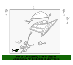 2013-2025 Hyundai Signal Lamp Bulb 18642-21007-L | OEM Parts Online