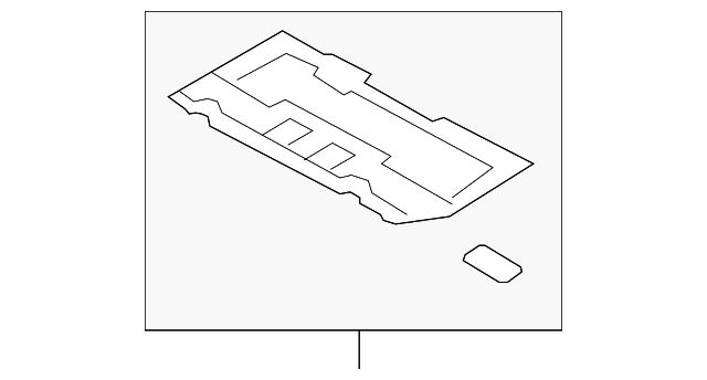 75890-62B0A - Under Cover - 2014-2024 Nissan GT-R | Nissan OEM Parts Direct