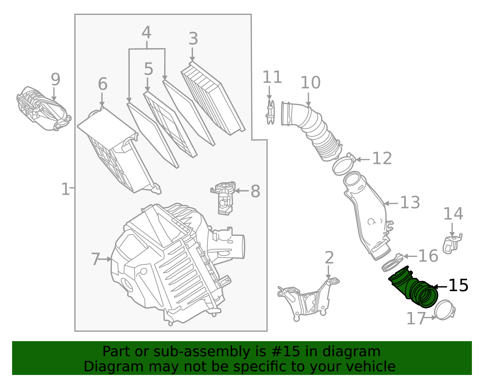 17883-77020 - High-Quality Elbow for 2021-2025 Toyota Mirai ...