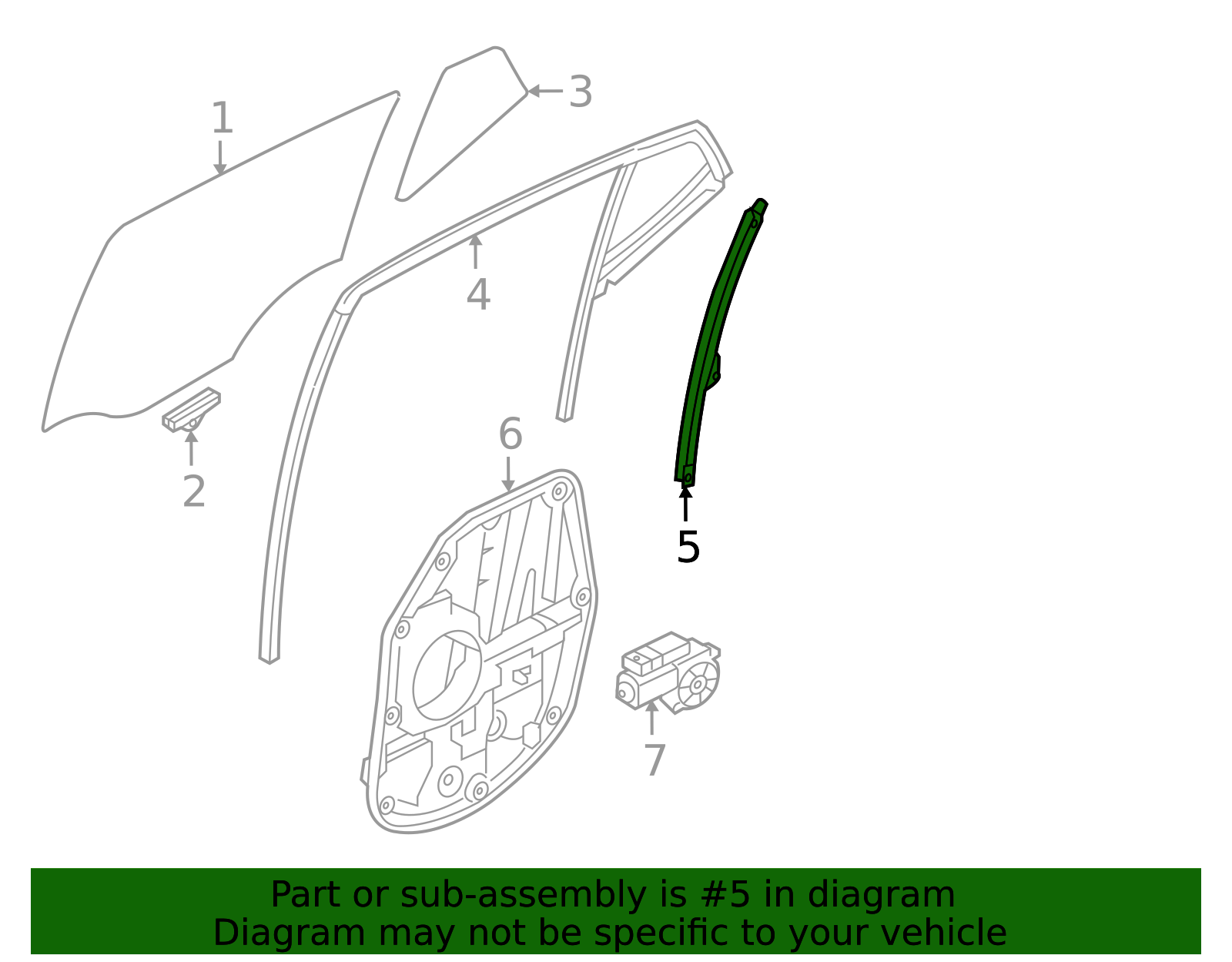 83520-2T010 - Guide Channel 2011-2016 Kia Optima | Kia.Parts Store