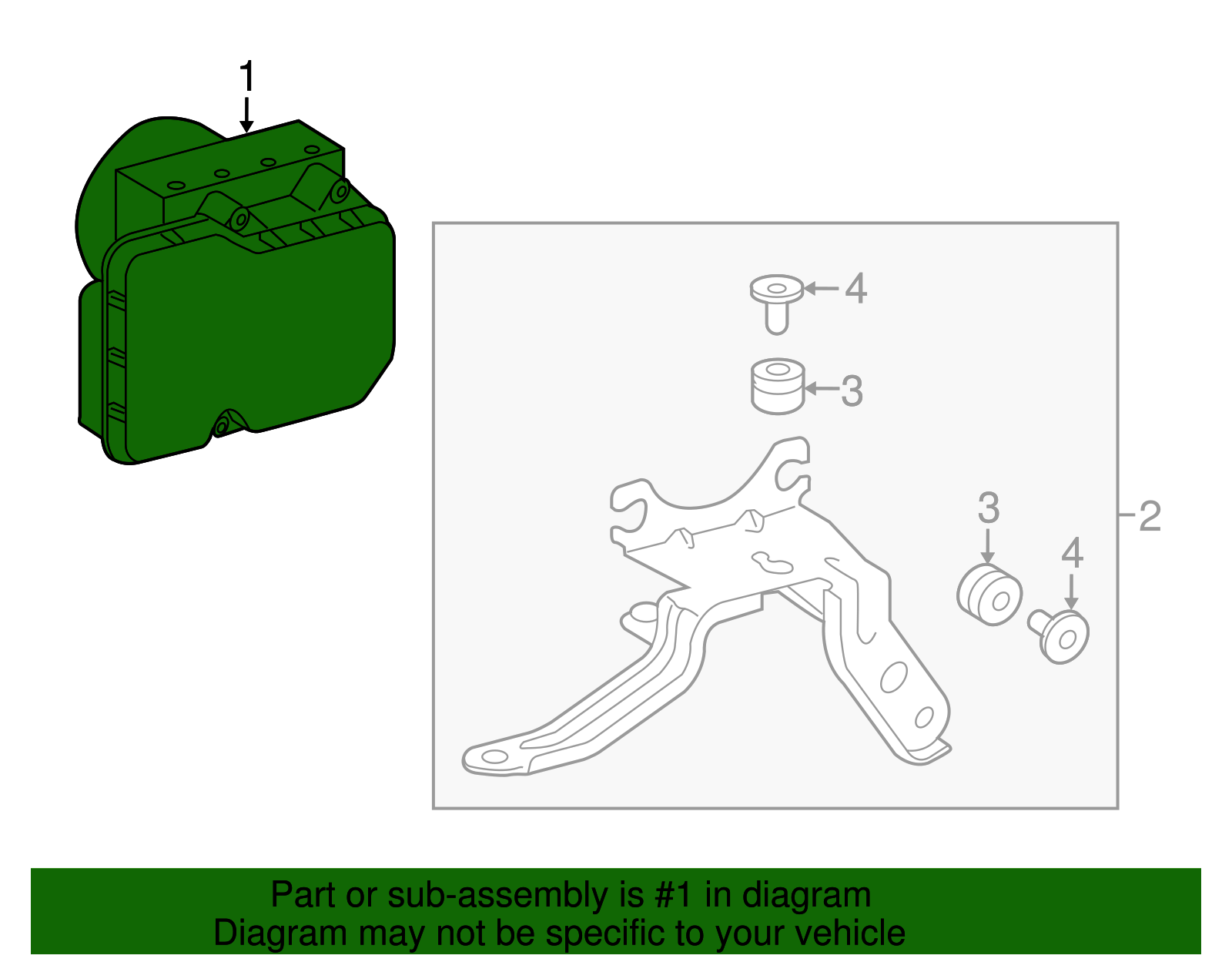 2019-2022 Toyota Corolla Modulator Valve 44050-12B80 | Toyota Parts Center