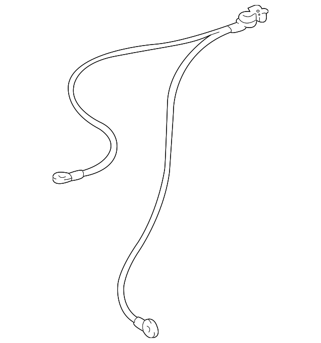 Genuine Toyota Negative Cable part# 82123-52071 for 2000-2006 Toyota ...