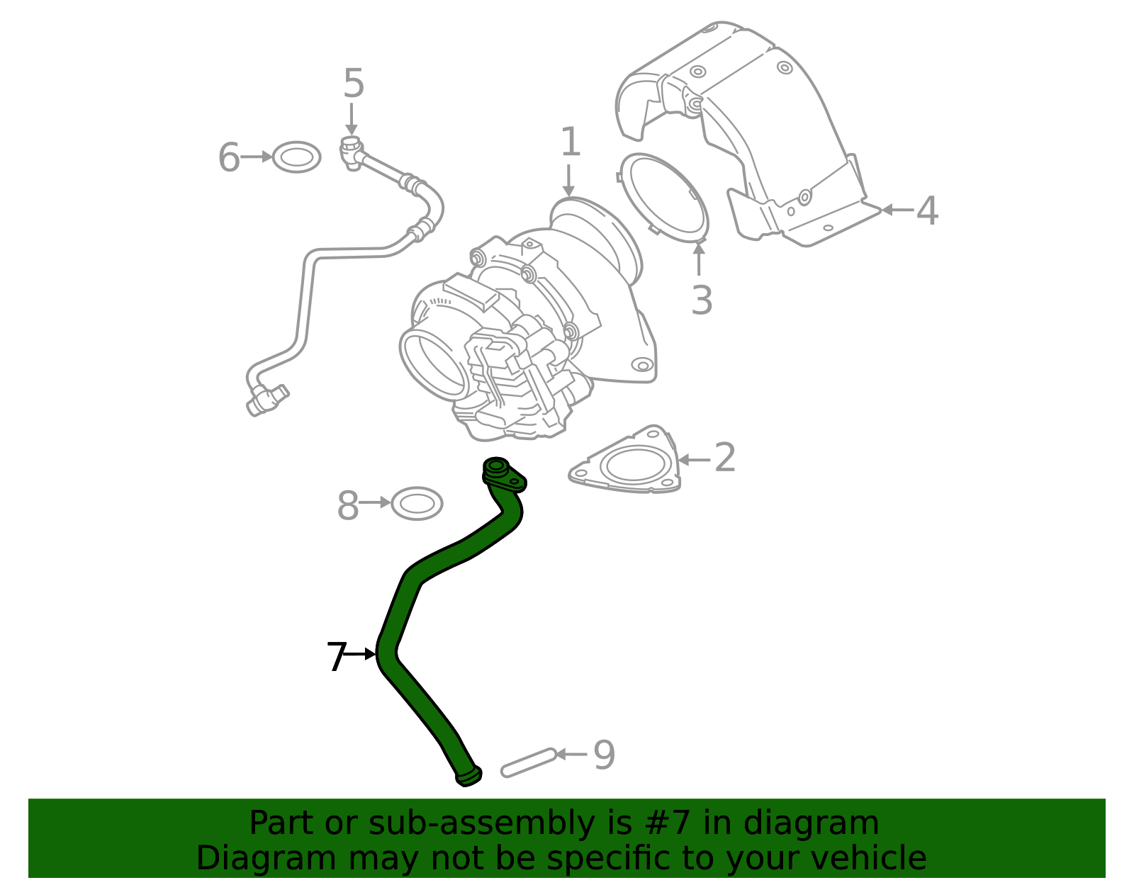 JDE38480 - High-Quality Turbocharger Oil Line for 2017-2019 Jaguar ...