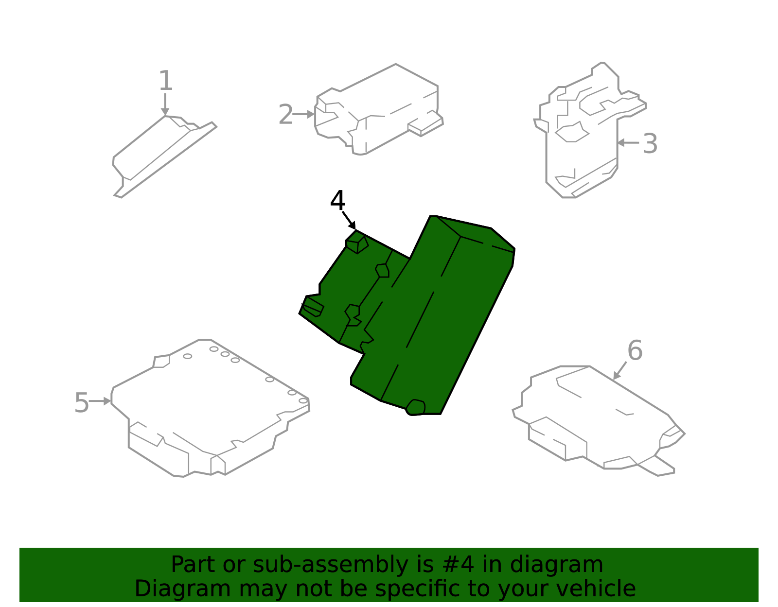 2021-2025 Ford Module Trailer Brake ML3Z-19H332-U | Miracle Ford Parts