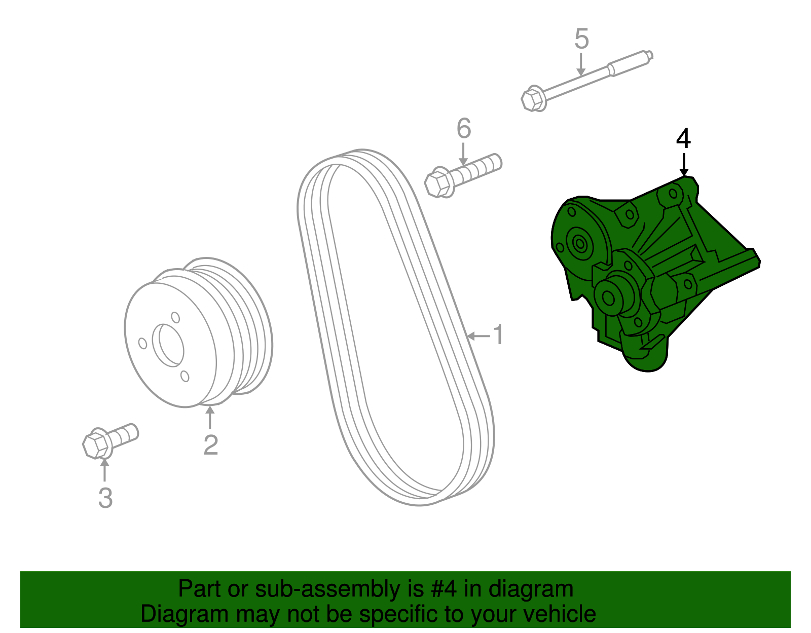 2010-2013 Land Rover Idler Pulley LR035555 | OEM Parts Online