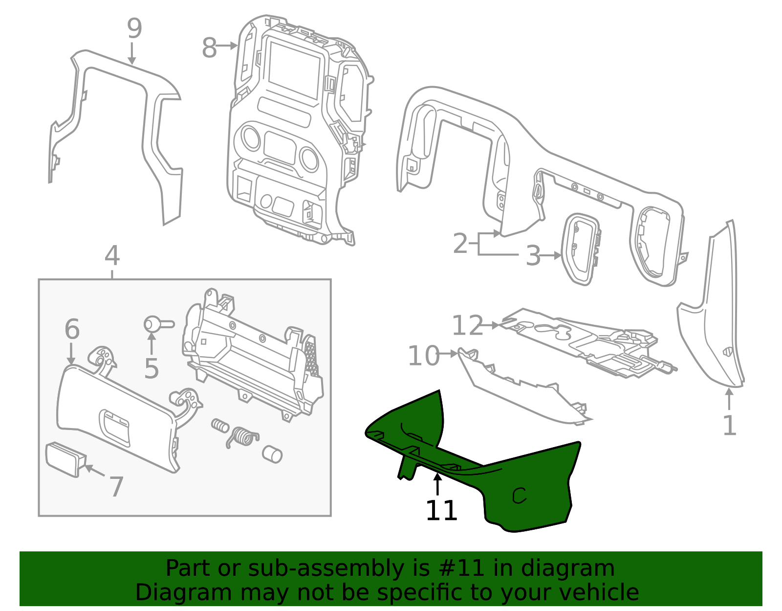 2019-2025 GM Lower Extension 84449027 | Capital Chevy Parts
