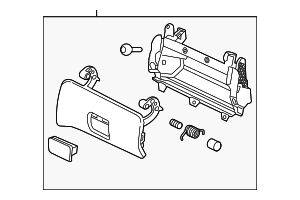 87858534 - 2019-2023 GM - Compartment Box | Partners Chevy