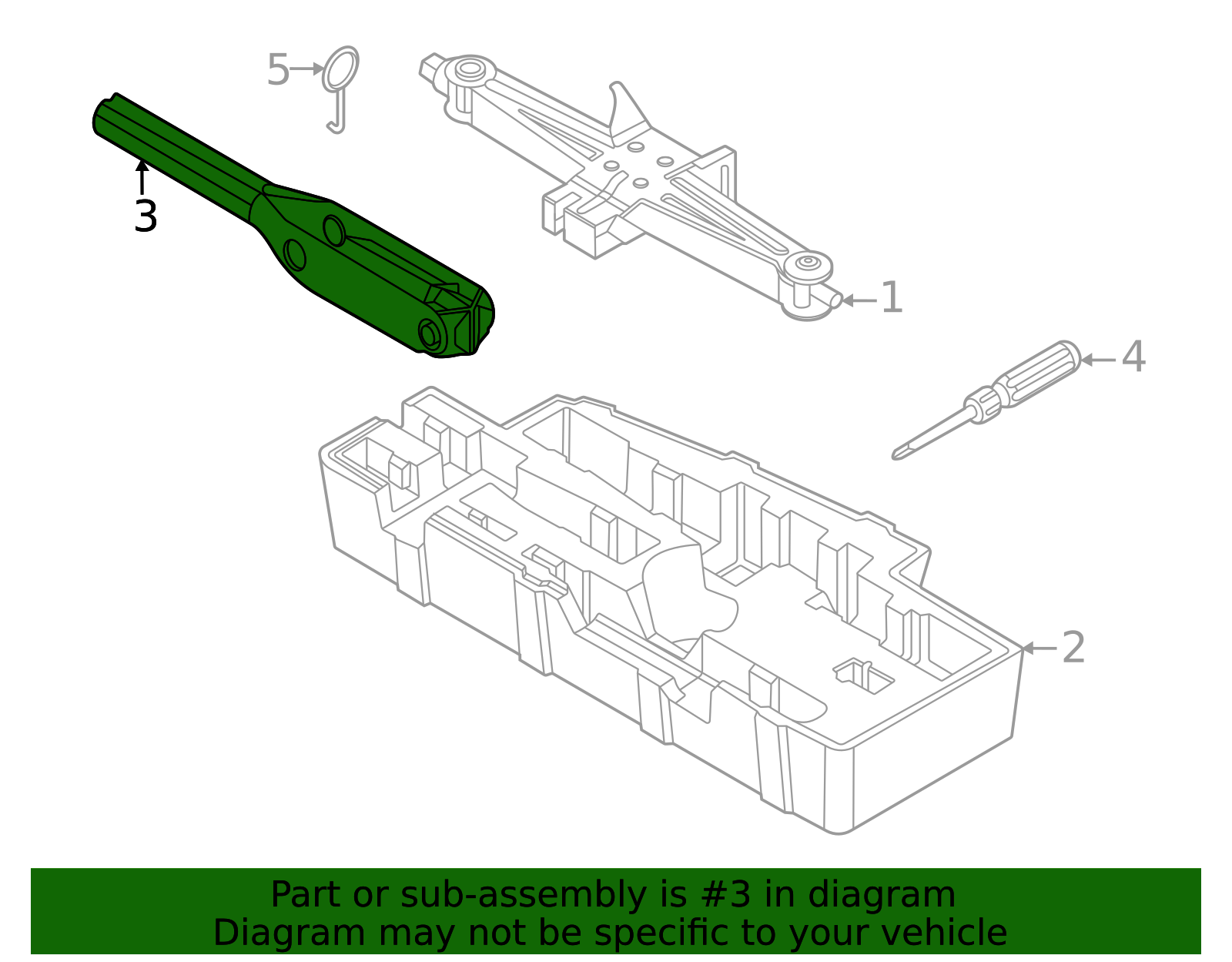 09131-4H000 - Lug Wrench 2021-2025 Kia Sorento | Kia.Parts Store