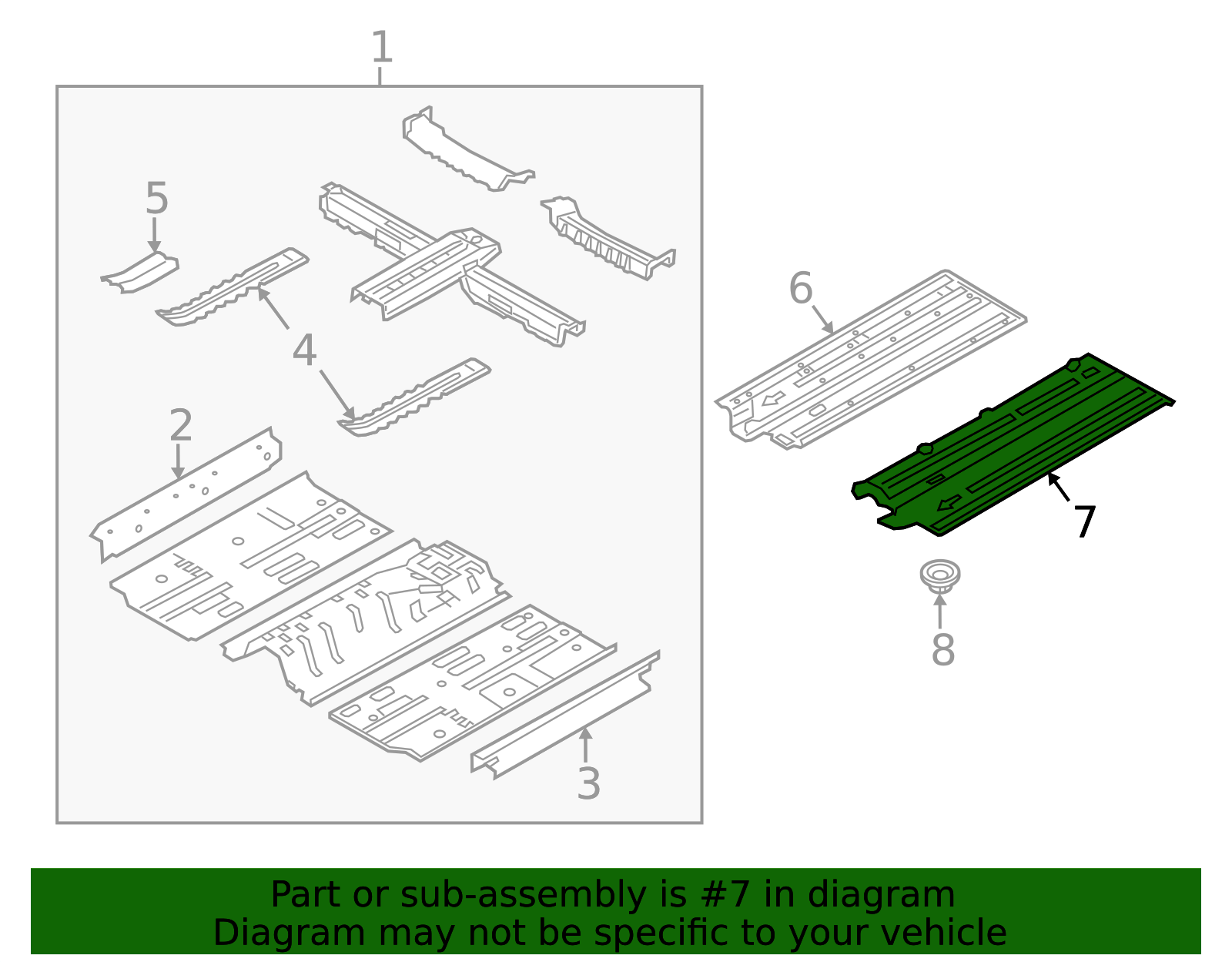 84135-A7000 - Kia Under Cover Performance Auto Parts
