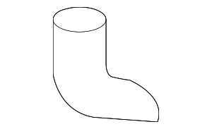 2004-2015 Nissan Cooler Pipe 92460-ZW00A | Parts for Nissans