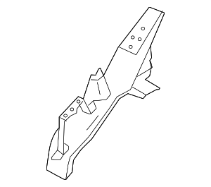 F4181-5AAMA | Nissan Reinforcement-Hoodledge Lh - Genuine OEM ...