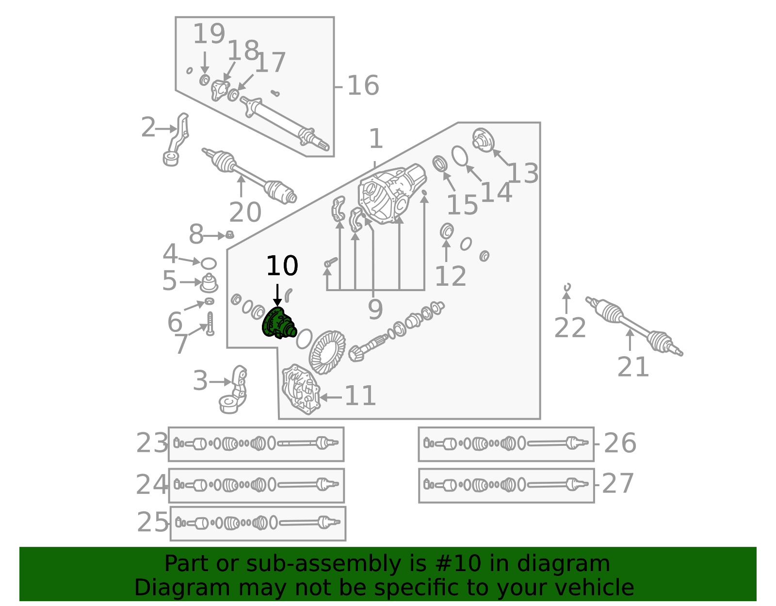 53200-3E500 - Differential Case 2003-2009 Kia | Kia.Parts Store